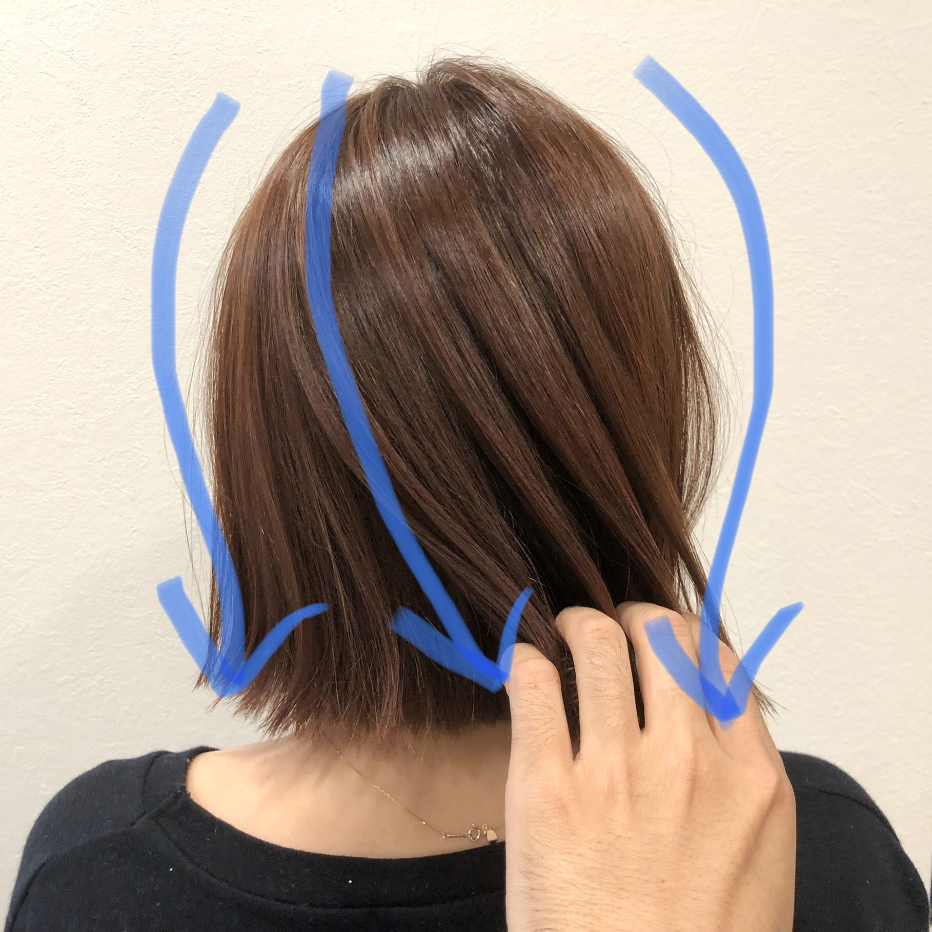 くせ毛に合うドライカットでつくるグラボブ☆横浜みなとみらいの美容師neizyサカモトstyle | 横浜みなとみらいの美容室neizy(ネイジー)